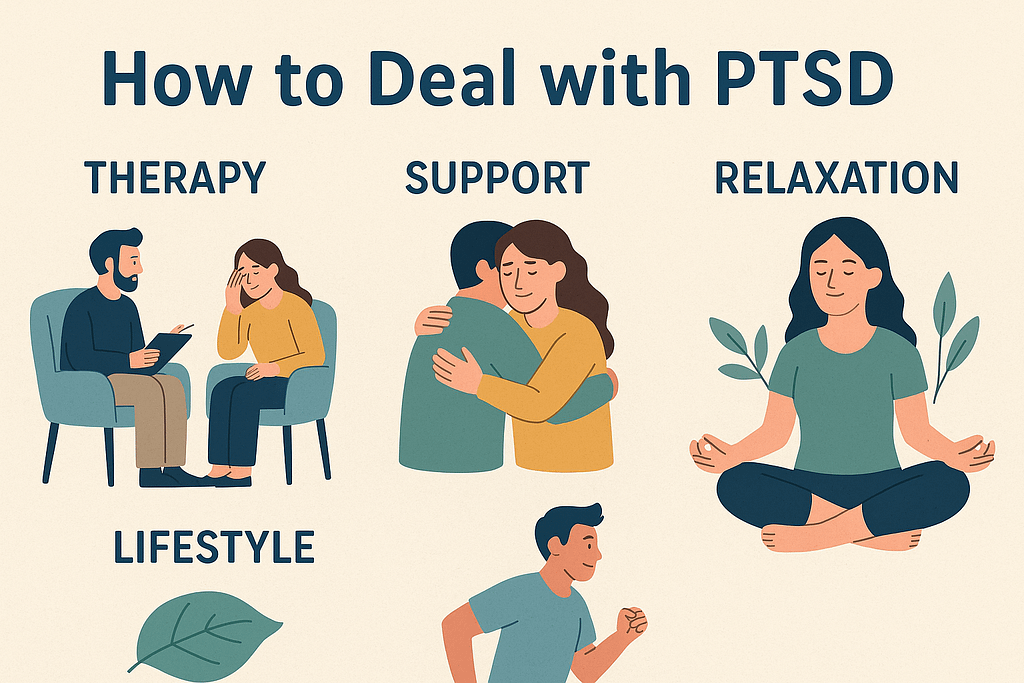 How to Deal with PTSD: Helpful Coping Strategies - holsoms tms